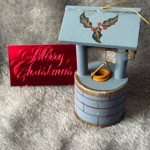 Russ | Holiday | Vintage Russ Country Antique Christmas Wishing Well ...